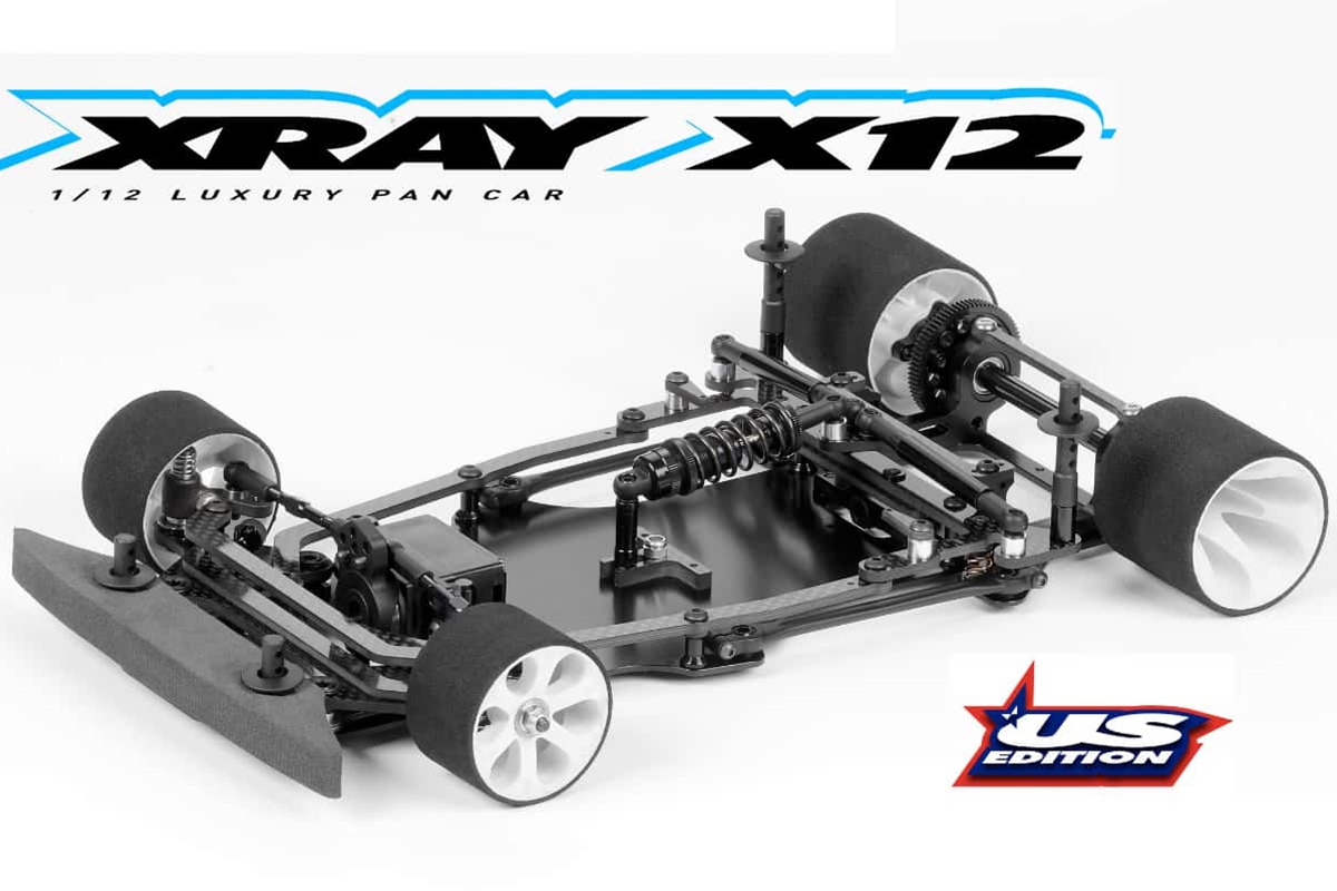 XRAY X12 2023 Spec 1/12 Pan Car Kit Replacement Parts.