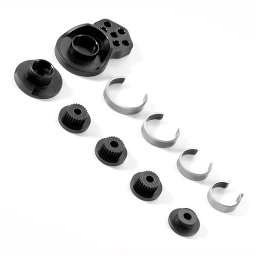 XRAY X-Stiff Composite Servo Saver Set.[XRA372503]