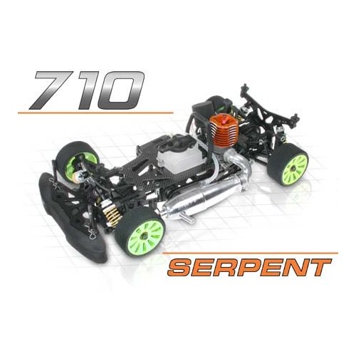 Serpent 710 1/10th scale 200mm Replacement parts.