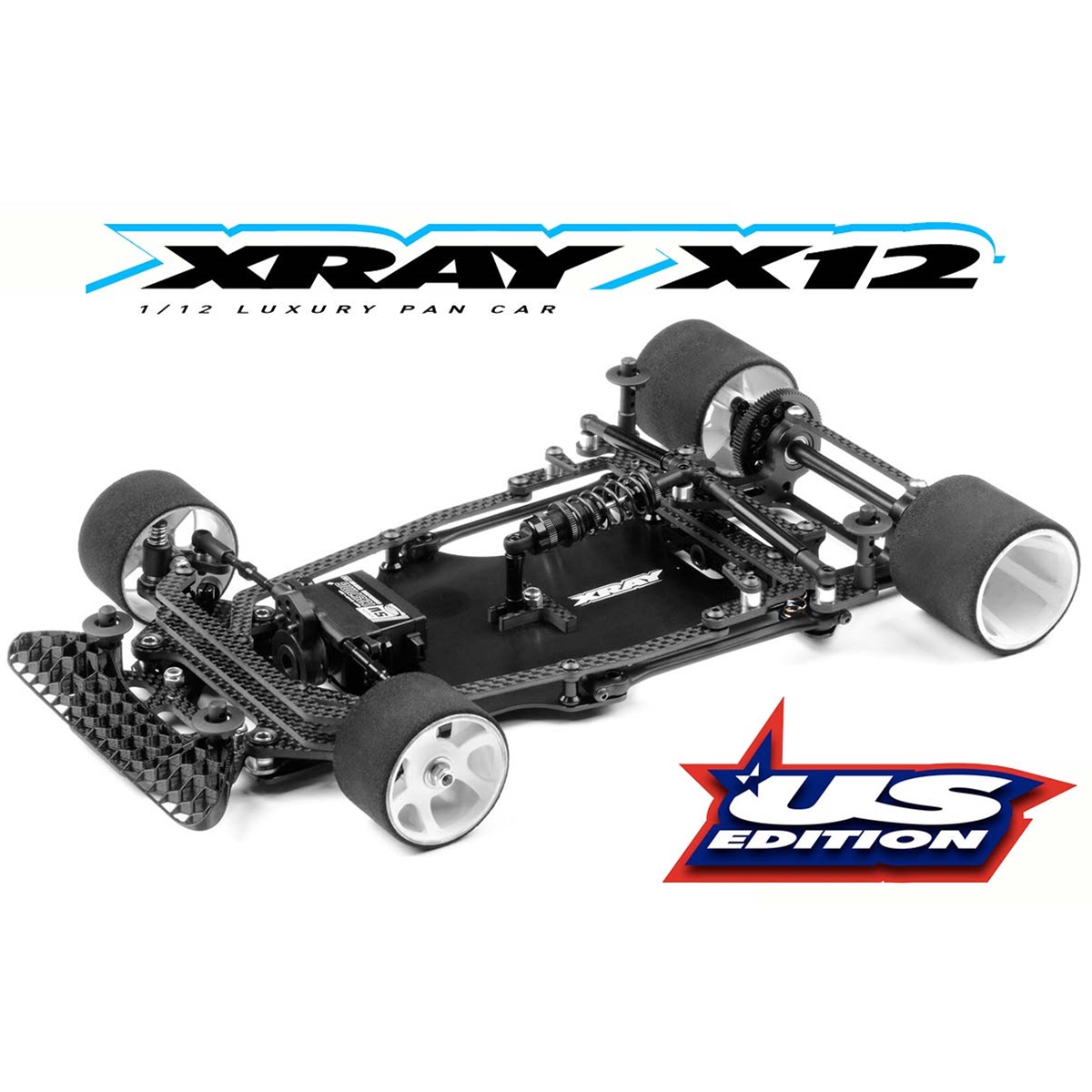 XRAY X12 2024 Spec 1/12 Pan Car Kit Replacement Parts.