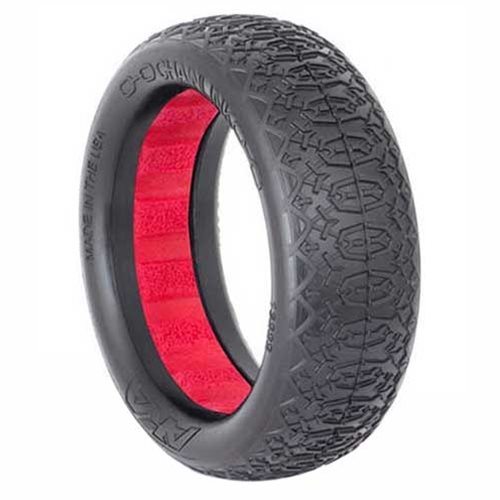 AKA Racing "EVO" Chain Link Front 2WD Buggy Tires (2).[AKA13222SR]