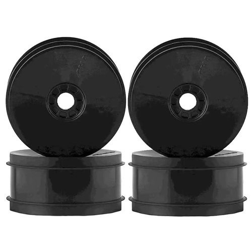 AKA EVO 1/8th Off Road Wheels (4) (Black).[AKA24003B]