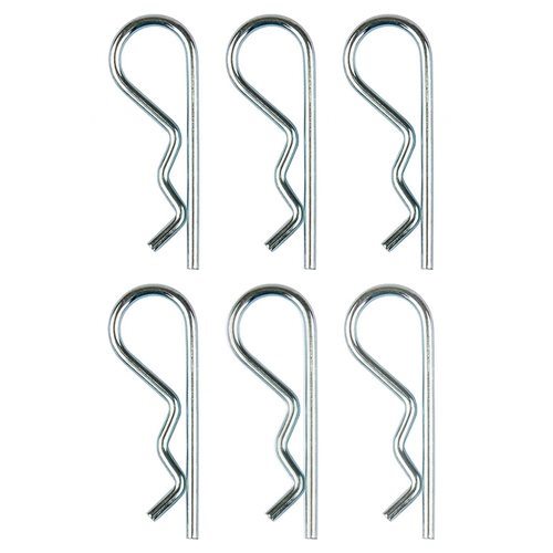 Team Associated Large Body Clip Set (6).[ASC2208]