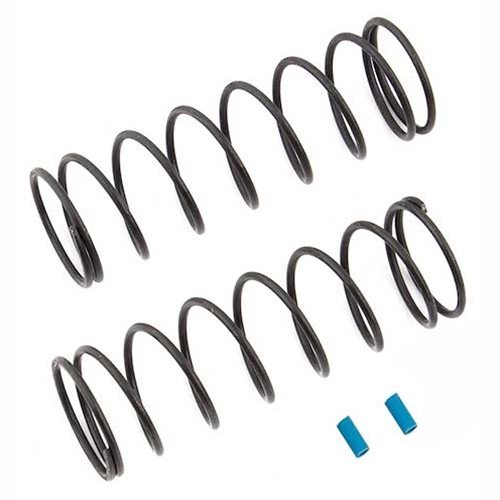Team Associated Front Shock Spring V2 (Blue - 5.5lb/in) (2).[ASC81225]