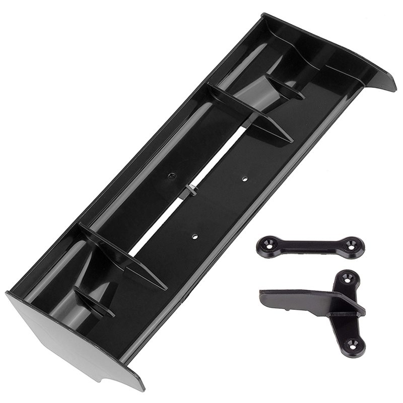 Team Associated RC8B4 Wing (Black).[ASC81553]