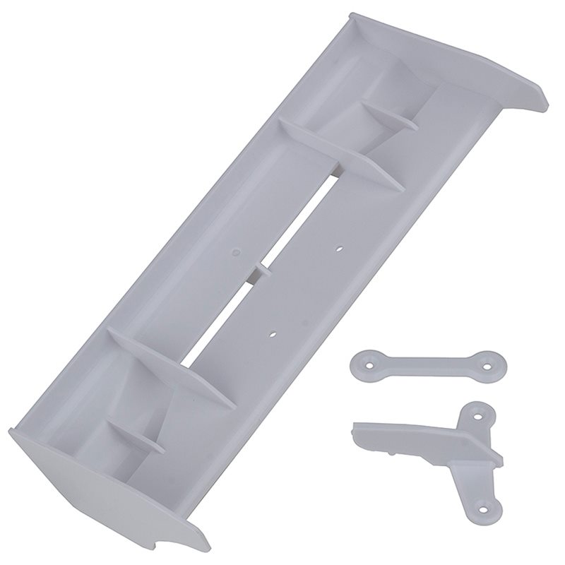 Team Associated RC8B4 Wing (White).[ASC81554]