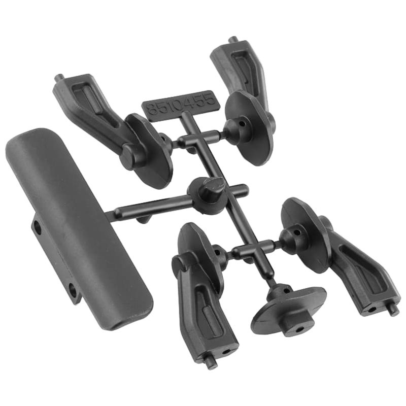 Team Associated RC8T4 Body Posts & Bumper.[ASC81622]