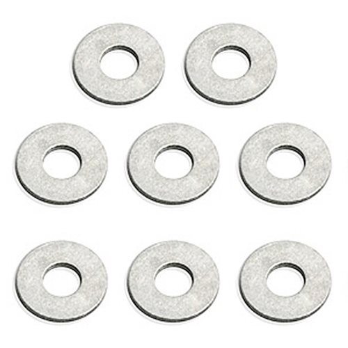 Pack of eight CRC Aluminum #4 Washers.[CLN1390]