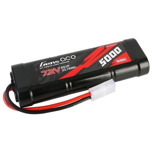 Gens Ace 6 Cell 7.2V NiMh Battery (5000mAh) w/Tamiya Connector[GEANM6S5000T]