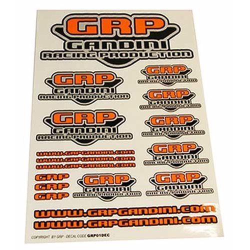 This is a official GRP Factory Decal.[GRP01DEC]