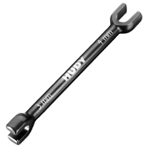 Hudy Spring Steel Turnbuckle Wrench (3 & 4mm).[HUD181034]