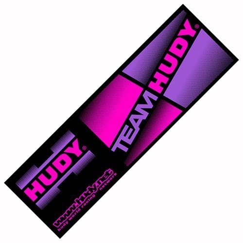 HUDY TEAM STICKER LARGE - Black[HUD209101]