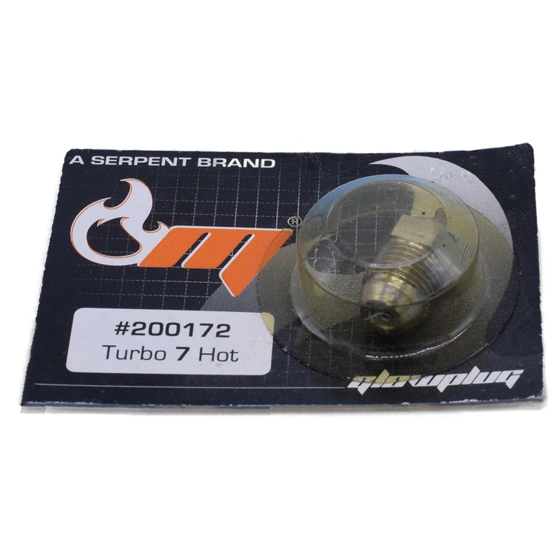 Mega Turbo Glow Plug NR 7 Hot - Long Filament for .12-.21 Nitro RC ...