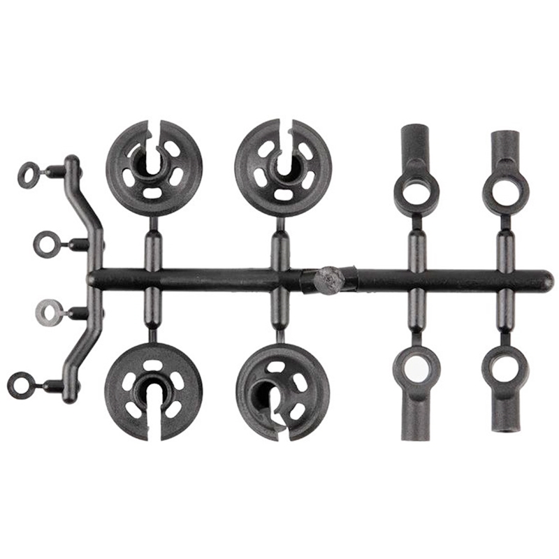 Mugen Seiki MSB1 Shock Ball End & Spring Cup Set (MUGB2501)[MUGB2501]