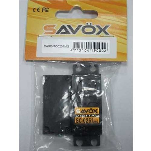Savox SC0251 Upper/Lower Case Set w/Hardware.[SAVCSC0251MG]