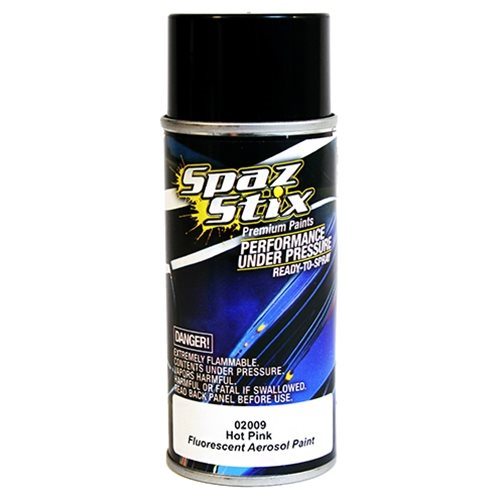 Spaz Stix Hot Pink Fluorescent Spray Paint (3.5oz)[SZX02009]