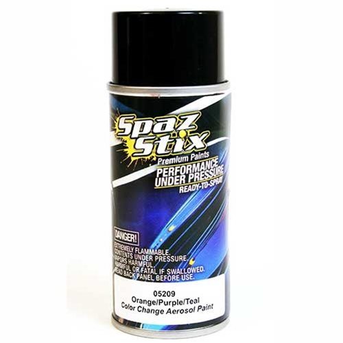 Spaz Stix (Orange/Purple/Teal) Color Change Spray Paint (3.5oz).[SZX05209]