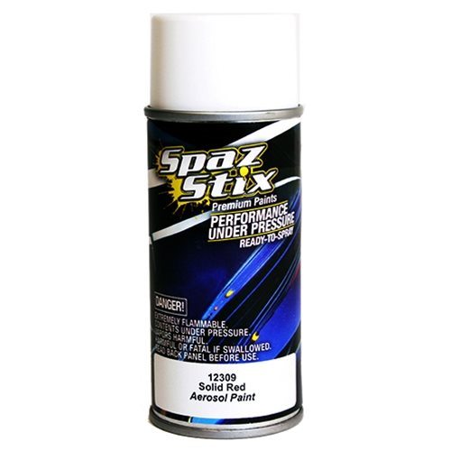 Spaz Stix Solid Red Spray Paint (3.5oz)[SZX12309]