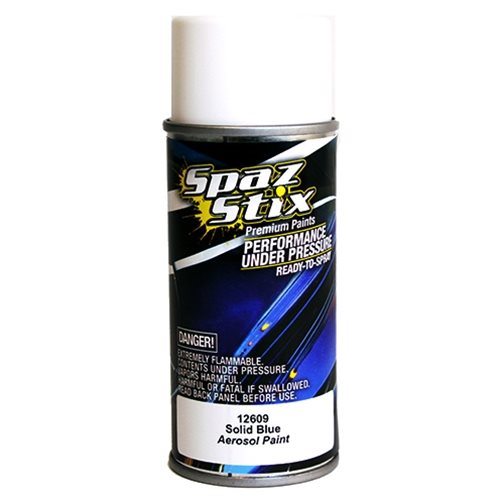 Spaz Stix Solid Blue Spray Paint (3.5oz).[SZX12609]