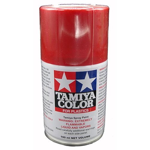 This is a 3oz can of Tamiya TS-18 Metallic Red Lacquer Paint.[TAM85018]