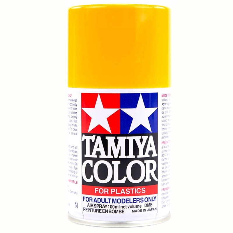 Tamiya TS-34 Camel Yellow Lacquer Spray Paint (3oz).[TAM85034]