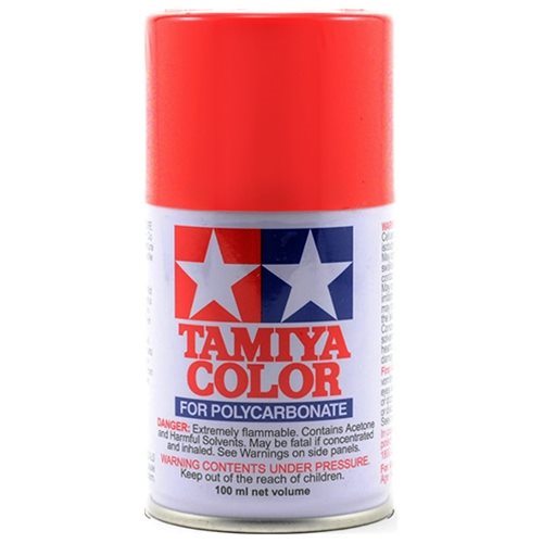 This is a 3oz can of Tamiya PS-34 Bright Red Lexan Paint.[TAM86034]