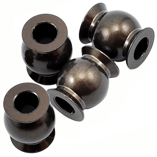 Tekno RC Aluminum 6.8mm Flanged Pivot Ball Set (4)[TKR5053A]