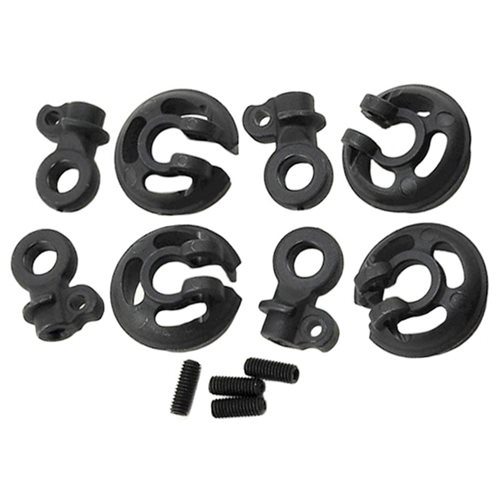 Tekno RC 10th Locking Shock Rod End and Spring Perch Set.[TKR6701]