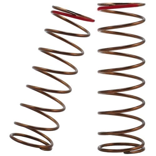 Tekno RC 63mm Rear Shock Spring Set (Red - 3.22lb/in).[TKR7247]