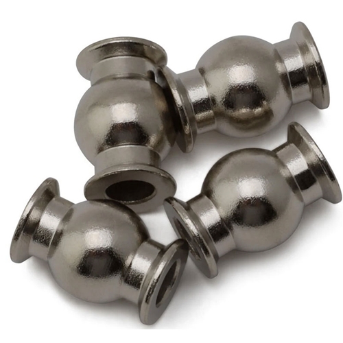 Tekno RC Steel 6.8mm Camber & Steering Link Pivot Ball Set (4).[TKR8052]