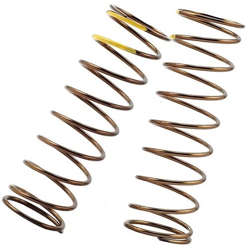 Tekno RC LF 75mm Front Shock Spring Set (Yellow).[TKR8766]