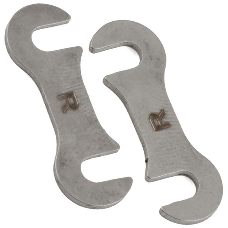 XRAY X4 Rear Roll-Center Aluminum Spacers (2) | XRA302122[XRA302122]