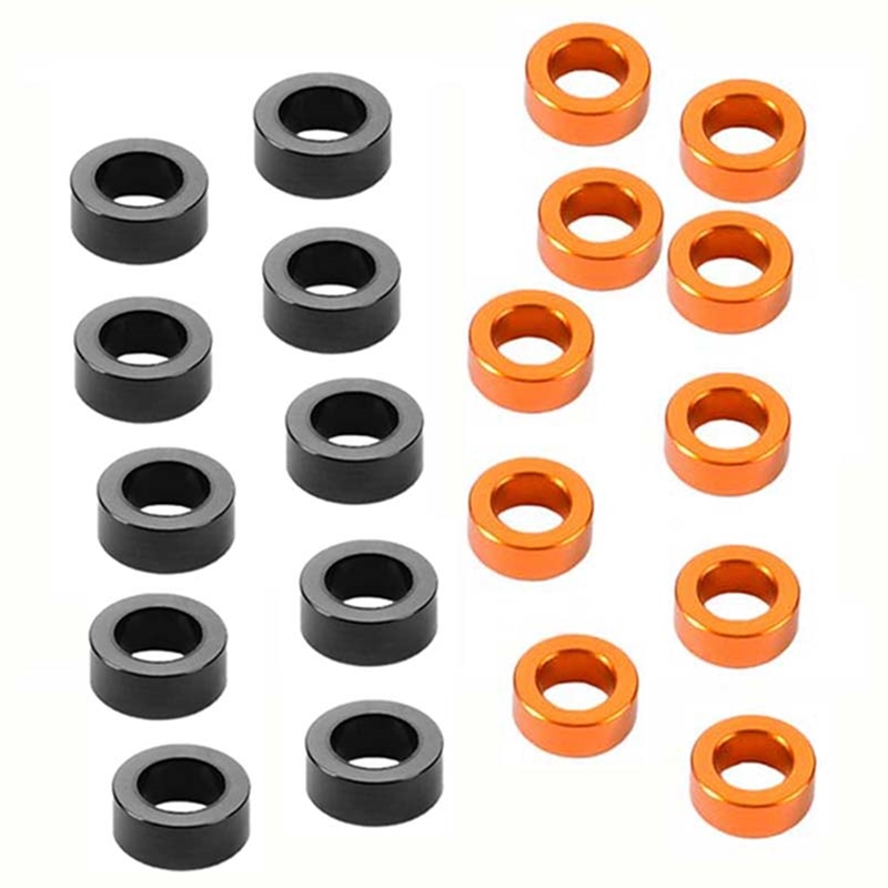 XRAY 3x5x2.0mm Alloy Shim (Black/Orange) (10)[XRA303140]