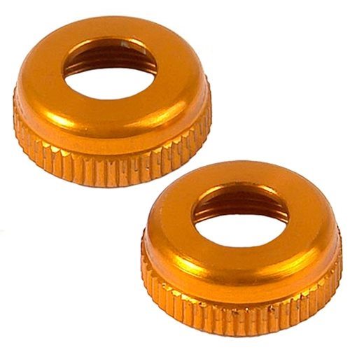 XRAY Aluminum Lower Shock Cap (Orange) (2).[XRA308327-O]