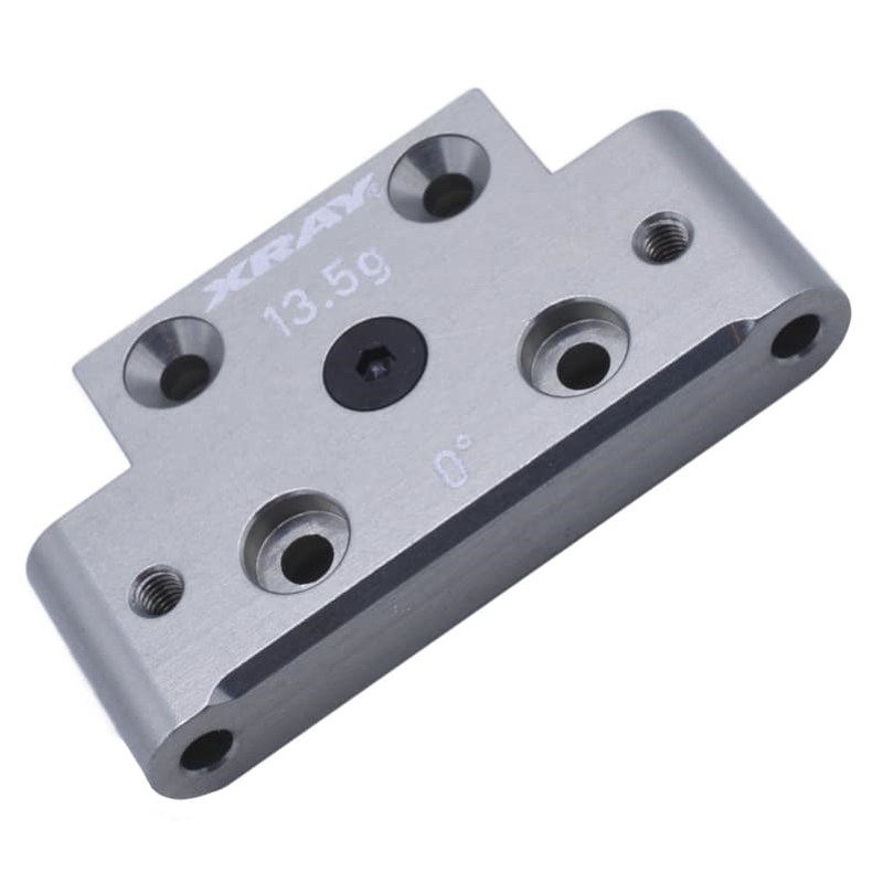 XRAY XB2 2024 0° Aluminum Front Lower Arm Mount.[XRA322316]
