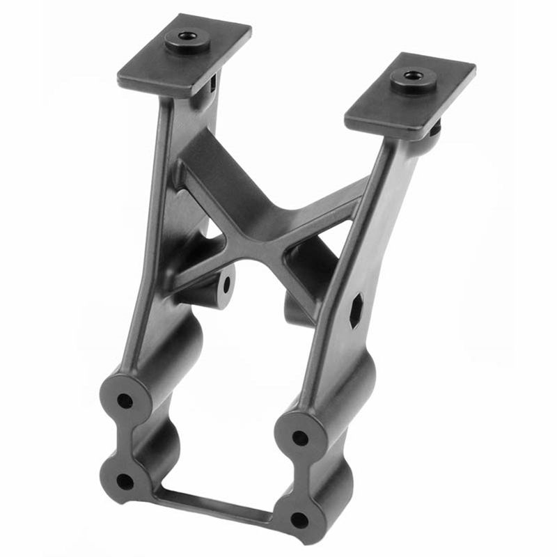 XRAY XB8 Composite Rear Wing Holder for Semi-Split Bulkhead[XRA353526]