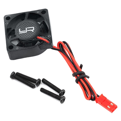 Yeah Racing 30x30x10mm Tornado High Speed Fan (Black).[YEA-YA-0180]